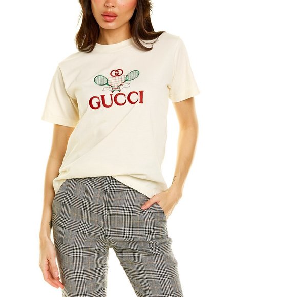 Gucci | Tops | Gucci Tennis Racquet Tshirt | Poshmark